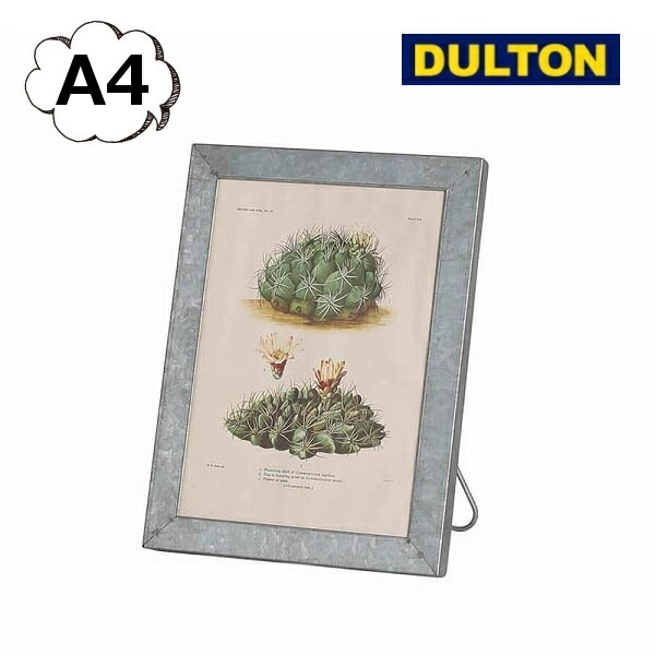 写真立て ガルバナイズド フレーム スタンド A4 ダルトン DULTON アンティーク風 RN-0400-A4 メニュー立て プライス立て フォトフレーム 写真立て 写真たて しゃしんたて ...