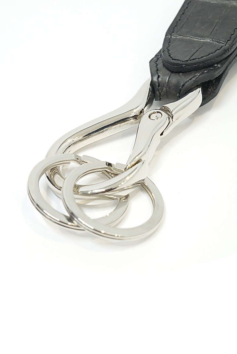 再入荷！ISAMUKATAYAMA BACKLASH (イサムカタヤマバックラッシュ) クロコキーホルダー GRAY | BACKLASH ...