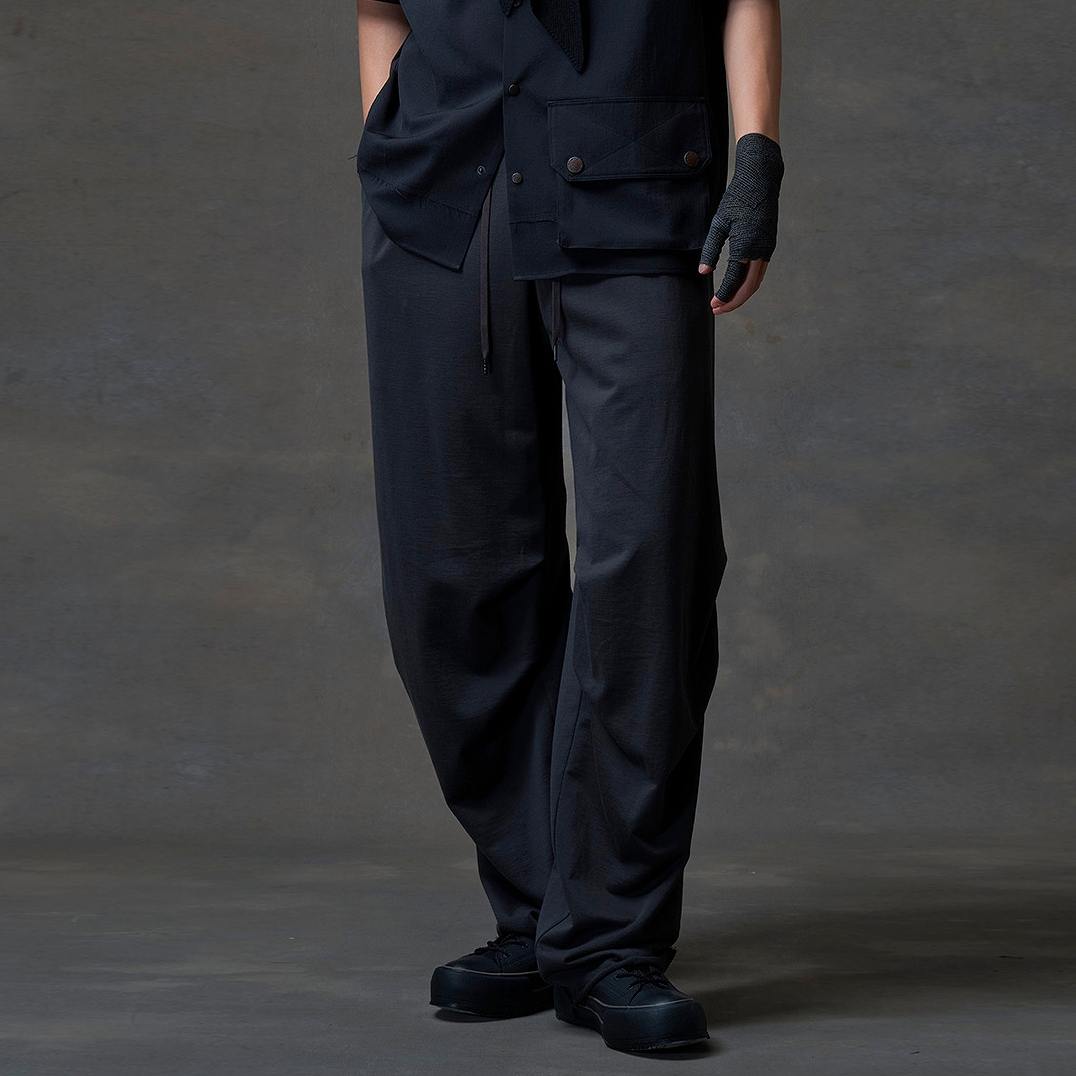 DEVOA（デヴォア） soft jersey Baggy pants /STEEL GRAY | DEVOA（デヴォア） | MERCURY Qube / マーキュリー キューブ