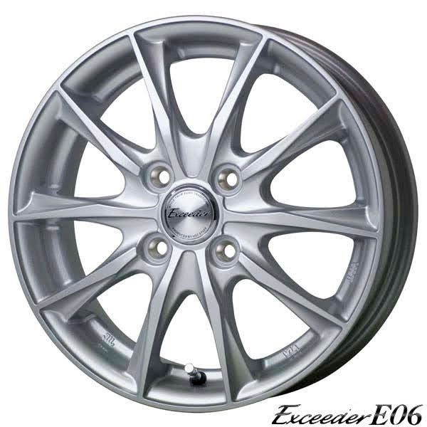 Exceeder E06｜17インチ×6.0〈4枚〉｜アルミホイール | 【アルミホイール】 ホットスタッフ , Exceeder E06〈エクシーダー E06〉 | 緑タイヤドットJP