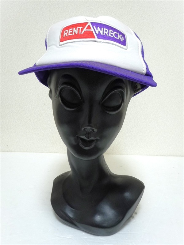90’s RENT A WRECK メッシュキャップ | HAT -帽子-,メッシュキャップ | | ミッドベール 札幌の古着屋 アンティーク雑貨