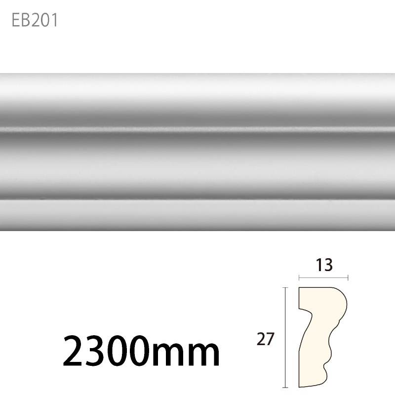 EB201：エレガンスPU製 [27×13] 2300mm │ みはしプロ（みはし株式会社）