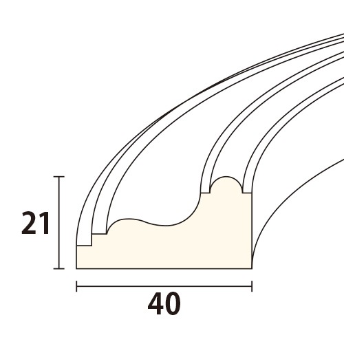 R175B 90**：サンメントアール B型 [21×40] φ900 │ みはしプロ（みはし株式会社）