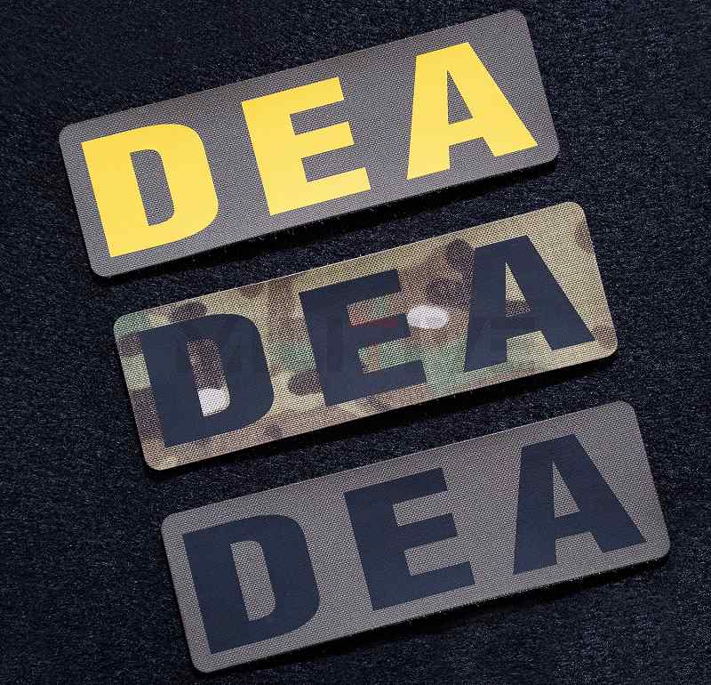 米国実物 DEA ID Placard ワッペン 米国国防総省納品ブランド