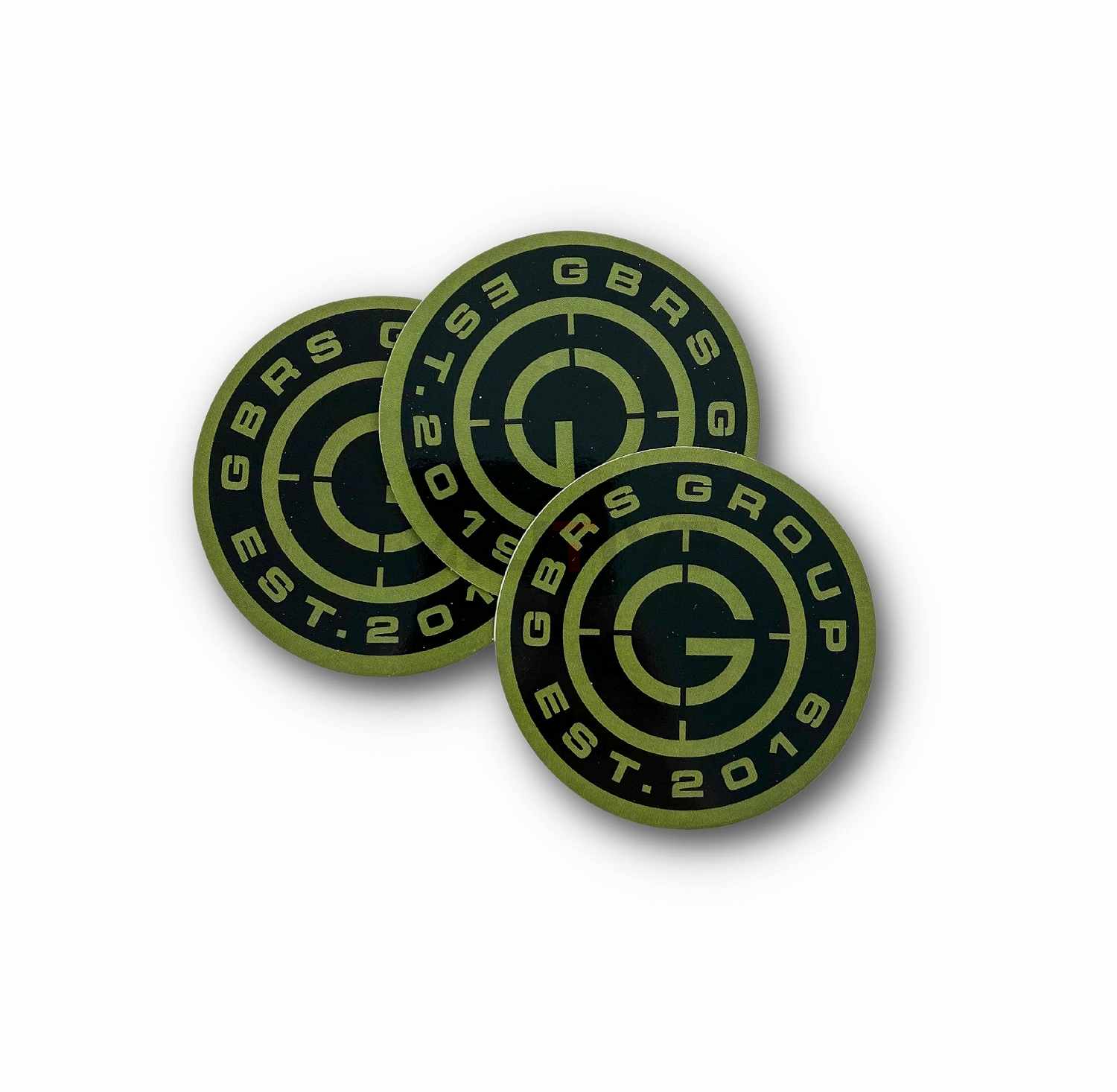 GBRS GROUP Circle Logo Sticker