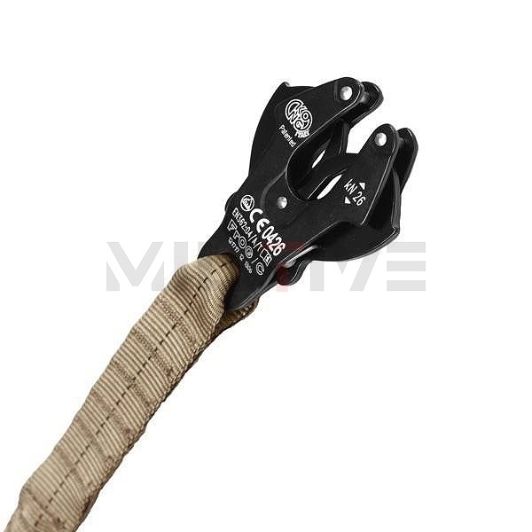 本物・米国製ミリタリー製品 33″ Tactical Personal Retention Lanyard + KONG Frog Clamp