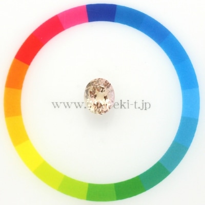 天然ゾイサイト 2.40ct 【ピーチピンクタンザナイト】 高品質