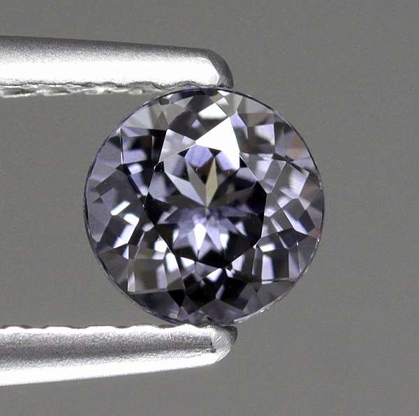 天然スピネル 0.47ct 【パープリッシュブラック】 ラウンド