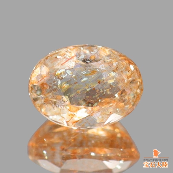 天然サンストーン 0.44ct 【タンザニア】