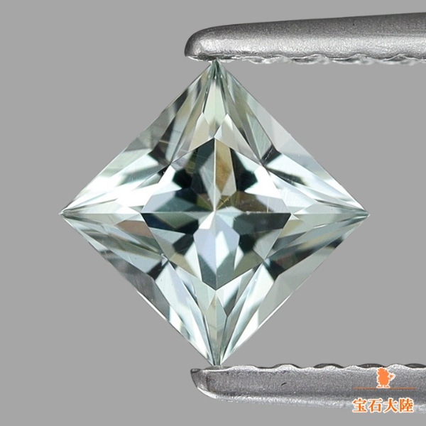 天然トルマリン 0.82ct/2P 【プリンセス】 ナイジェリア