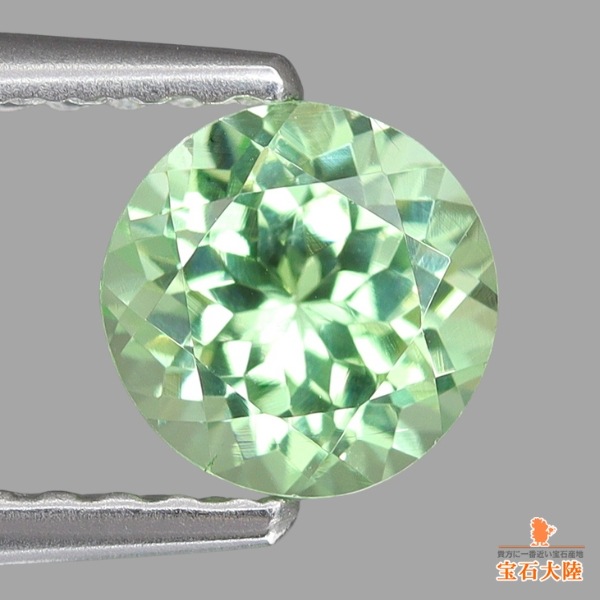 天然ミントガーネット 0.86ct 【メレラニ・UVタイプ】 タンザニア