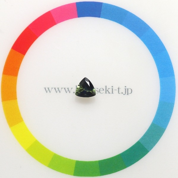 天然バイカラーサファイア 0.55ct 【ブルー&イエロー】 オーストラリア