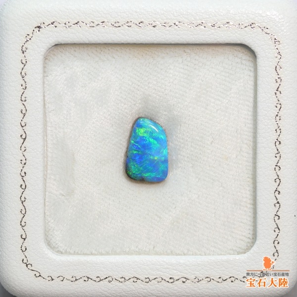 天然ボルダーオパール 3.58ct 【美発色】オーストラリア