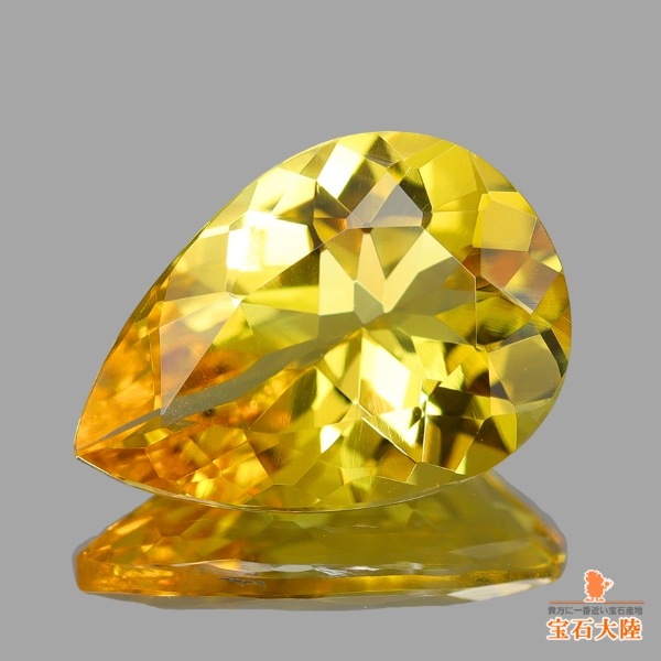 天然イエローベリル 1.49ct 【美発色】ブラジル