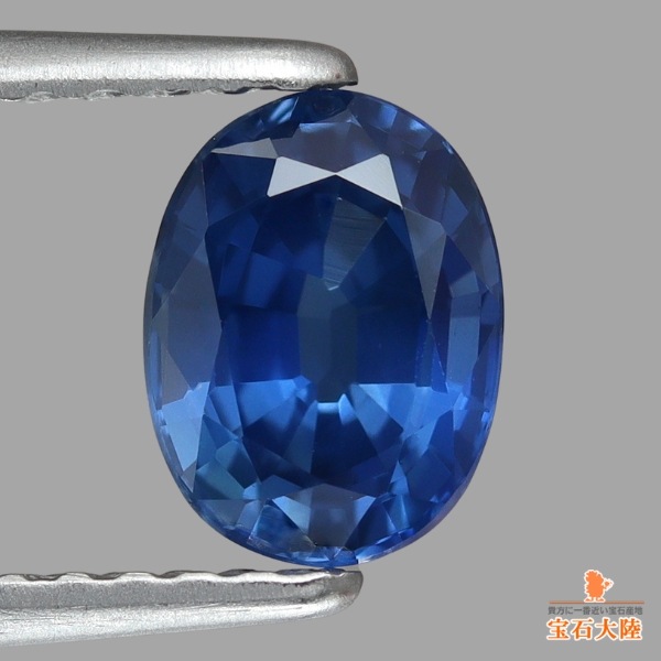 天然サファイア 0.98ct 【しっとりブルー】