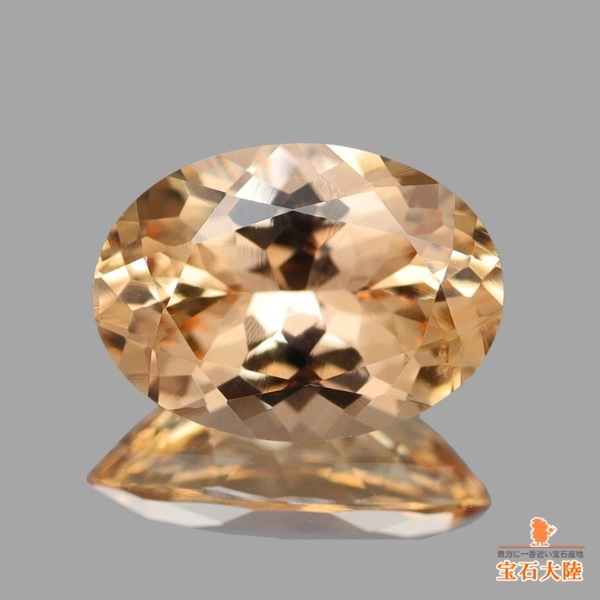 天然インペリアルトパーズ 0.76ct 【イエロニッシュオレンジ】 ブラジル