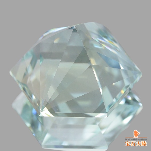 天然トパーズ 9.82ct 【無処理・カスタムカット】 ナイジェリア