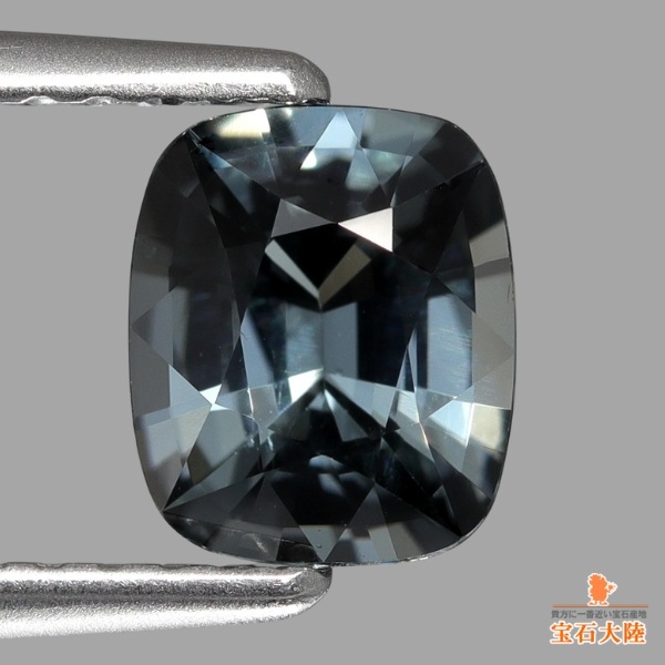天然スピネル 0.98ct 【プラチナブラック】 ミャンマー
