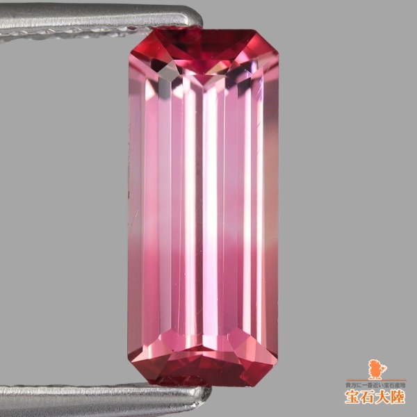 天然バイカラートルマリン 1.39ct 【春色カラー】