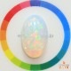 天然エチオピアオパール 29.55ct 【絶品ネオン遊色】 大粒