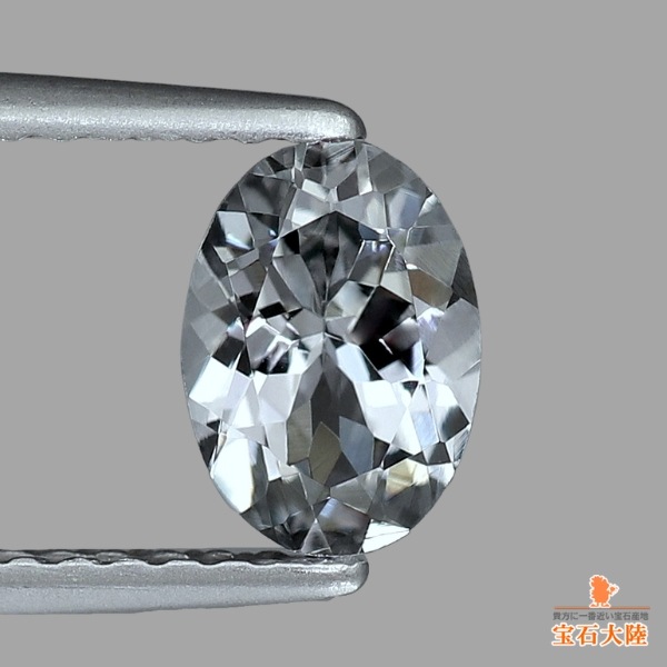 天然スピネル 0.74ct 【シルバーグレー】 タンザニア