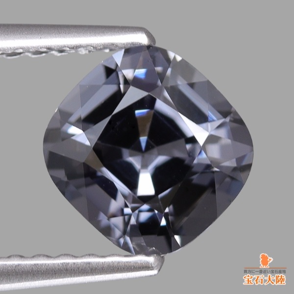 天然スピネル 1.46ct 【パープリッシュブラック】 ミャンマー