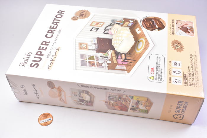 ROBOTIME ROLIFE DIY ミニチュアハウス スーパークリエイターシリーズ 【DW009：ベッドルーム】 [m-s]【 ネコポス ...