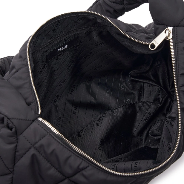 MLB Korea QUILTED HOBO BAG LARGE ラージ ホーボーバッグ 3ABQL0936-50BKS 43CRP ...