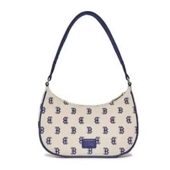 MLB Korea MONOGRAM JACQUARD HOBO BAG ジャカード ホーボーバッグ 3ABQS012N-50BGD ...