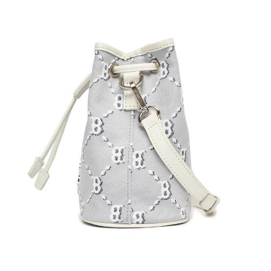 MLB Korea DIA MONOGRAM JACQUARD MINI BUCKET BAG ミニバケットバッグ 3ABMS022N ...