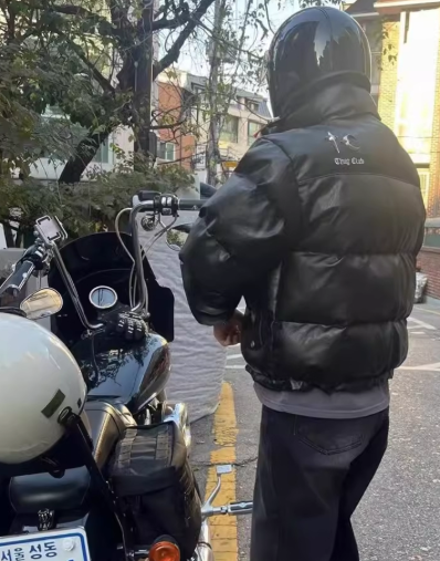 Thug Club ダウンジャケット Leather Puffer Jacket｜MIRISE(ミライズ)公式通販