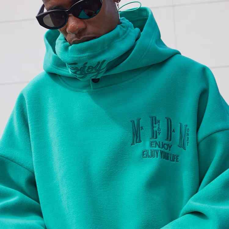 MEDM 2023FW フリース生地 ネックウォーマー付きフーディ｜MIRISE(ミライズ)公式通販