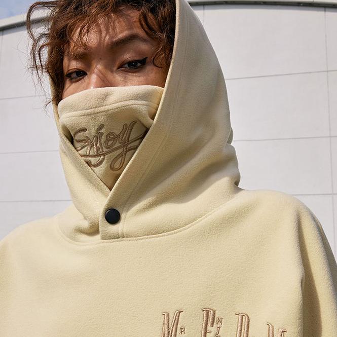 MEDM 2023FW フリース生地 ネックウォーマー付きフーディ｜MIRISE(ミライズ)公式通販