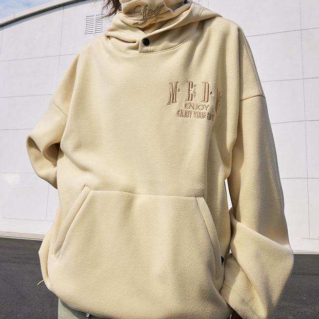 MEDM 2023FW フリース生地 ネックウォーマー付きフーディ｜MIRISE(ミライズ)公式通販