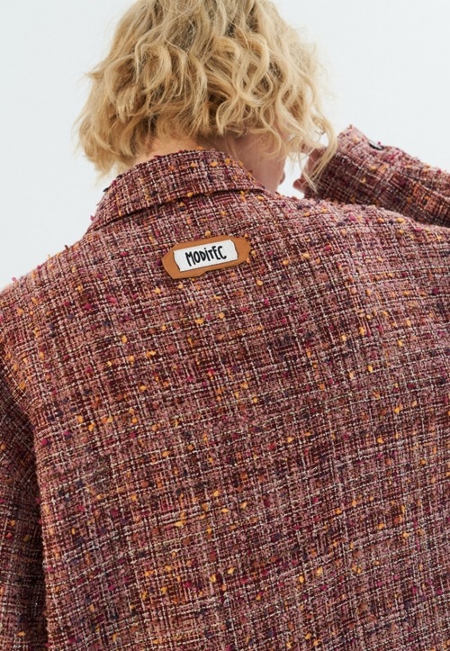 MODITEC ブリックレッド ツイードシャツス｜MIRISE(ミライズ)公式通販