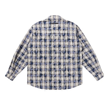 HARSH AND CRUEL 2024SS ローエッジ ウォッシュ加工 チェックシャツ｜MIRISE(ミライズ)公式通販