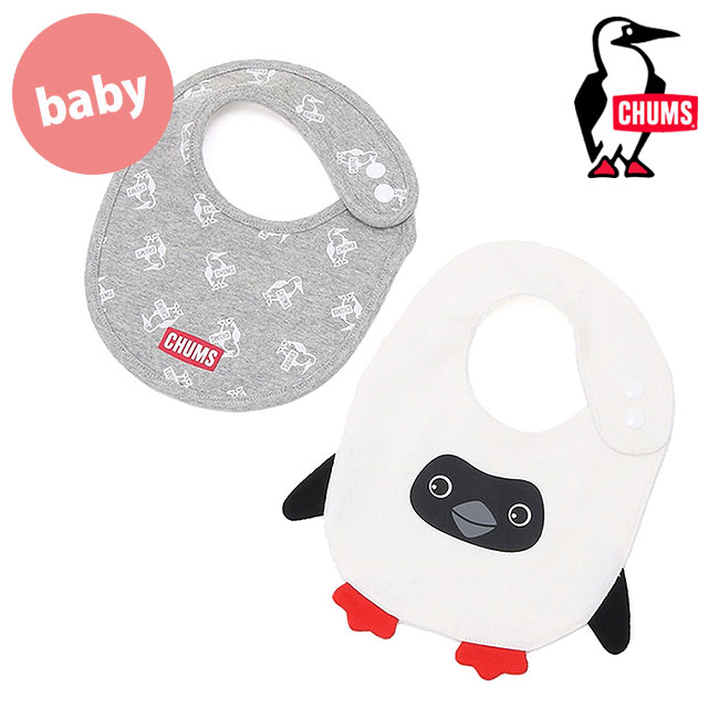 チャムス CHUMS ベビービブセット [CH27-1039 FW25] Baby Bib Set 男の子・女の子 ベビー用品 お食事エプロン ...