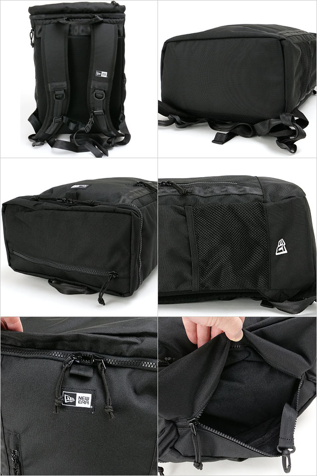 ニューエラ NEW ERA リュック ボックスパック ミディアム [14521365 SS25] 25L BOX PACK MEDIUM メンズ・レディース 鞄 デイパック バックパック 通勤通学 ブラック 正規取扱店 ニューエラ NEW ERA リュック ボックスパック ミディアム [14521365