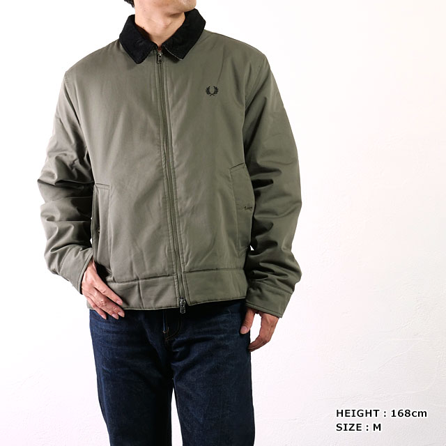 フレッドペリー FRED PERRY コットン カバンジャケット [J8535-W19