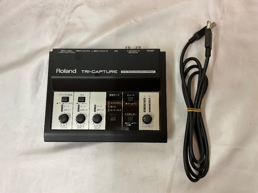 u52587 中古 ローランド TRI-CAPTURE | 中古楽器,DTM ,オーディオインターフェイス | 【楽器通販】中古楽器・新品楽器 ...