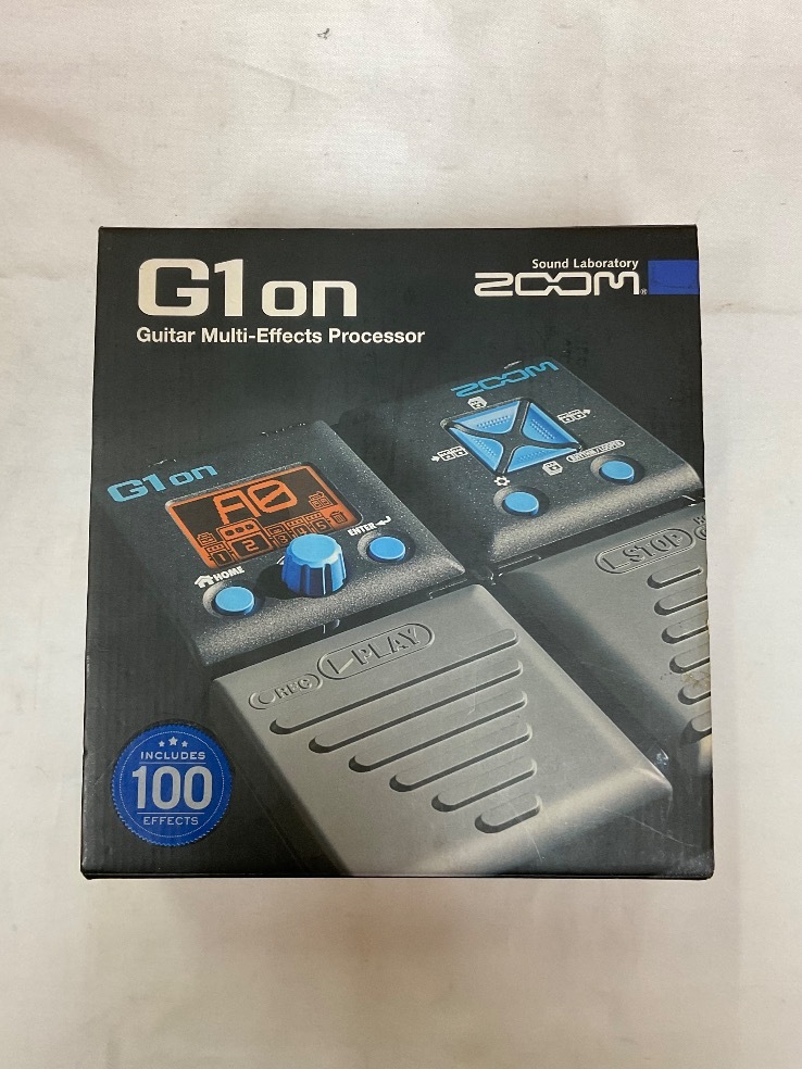 u53347 中古 ZOOM G1on | 中古楽器,エフェクター,マルチエフェクター | 【楽器通販】中古楽器・新品楽器ネットショップ｜札幌 ...