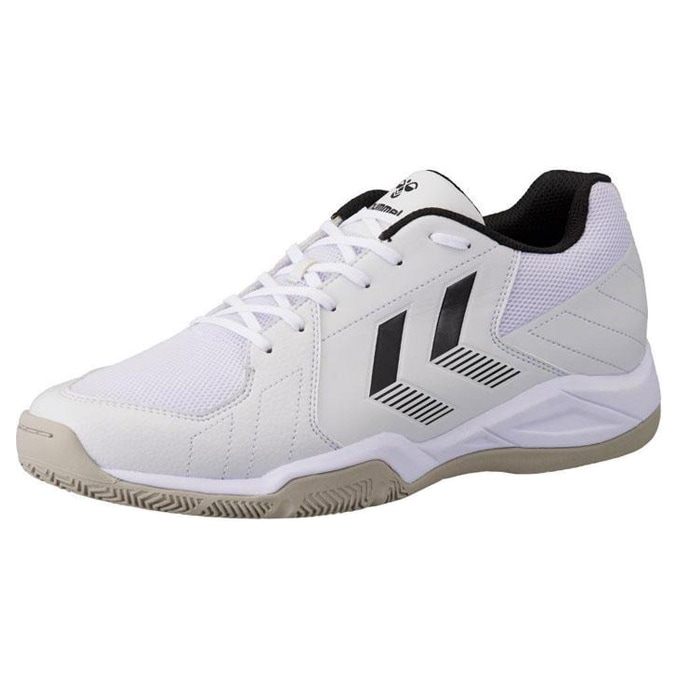 ホワイト×ブラック/25.5cmのみ】hummel（ヒュンメル）ハンドボール