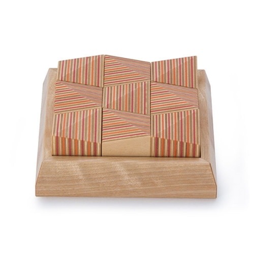 【block】ridge（redorange）（ブロックリッジ） | PLYWOOD laboratory from 滝澤ベニヤ株式会社 ...