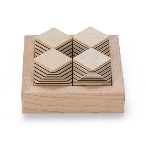 【block】canyon（navy）（ブロックキャニオン） | PLYWOOD laboratory from 滝澤ベニヤ株式会社 | 無限 ...