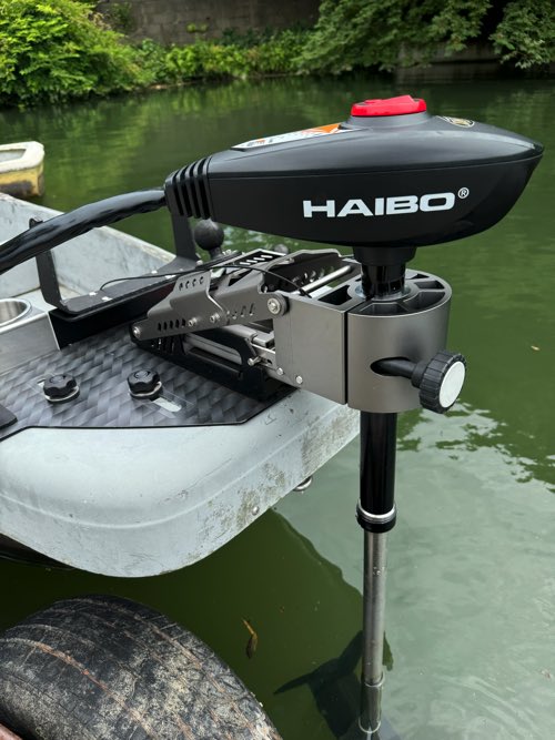 HAIBO クランプマウント＆ショートシャフト/フットコン/WFT54 JTS/12V・54lb | HAIBO ハイボ・リチウム対応/電動モーター,フットコントロール | BEE BOAT ...