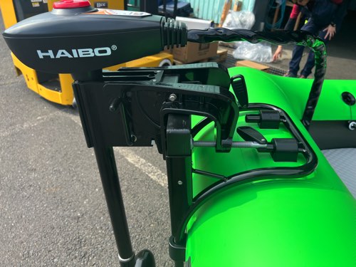 レンタルや平底アルミ、ゴムボに！HAIBO WFT54LB＜33インチ特注ショートシャフト＞無段階/フットコン/12V・54lb | HAIBO ハイボ・リチウム対応/電動モーター,フット ...