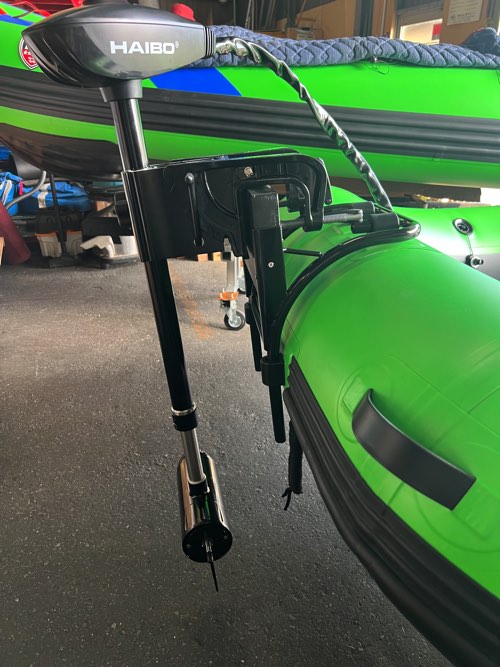 レンタルや平底アルミ、ゴムボに！HAIBO WFT54LB＜33インチ特注ショートシャフト＞無段階/フットコン/12V・54lb | HAIBO ハイボ・リチウム対応/電動モーター,フット ...