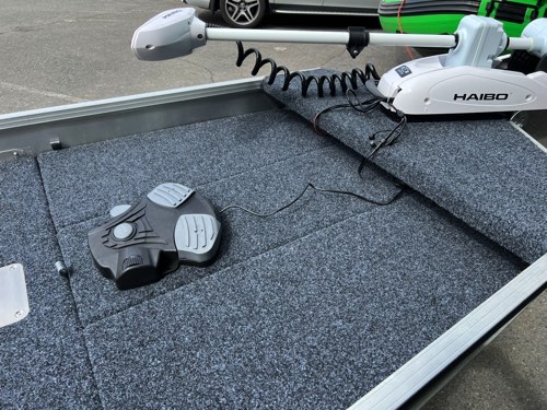 HAIBO 12V/ワイヤレス・GPS搭載 P65 12V/スポットロック機構/フットペダル付 | HAIBO ハイボ・リチウム対応/電動モーター,スポットロック＆GPS・ワイヤレス ...