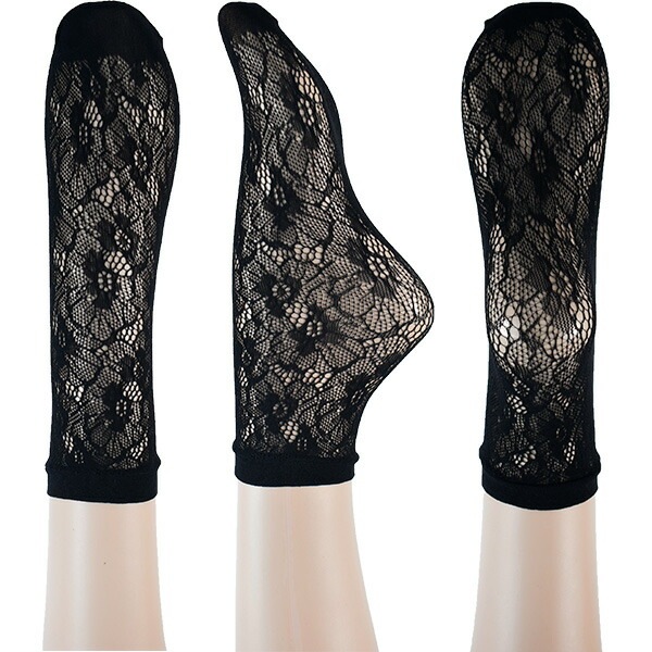 イタリア インポート ブランド ソックス TRASPARENZE LICORICE レース網ソックス 2色 | ブランド別・ストッキング ...