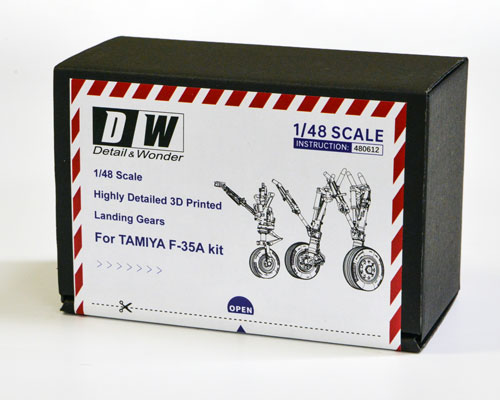 3Dプリント F-35Aランディングギアセット - MODELKASTEN